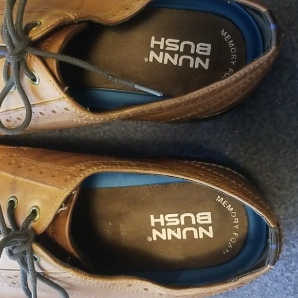Nunn Bush | Shoes | Mens Nunn Bush Brown Leather Dress Shoes Size 3 M ...